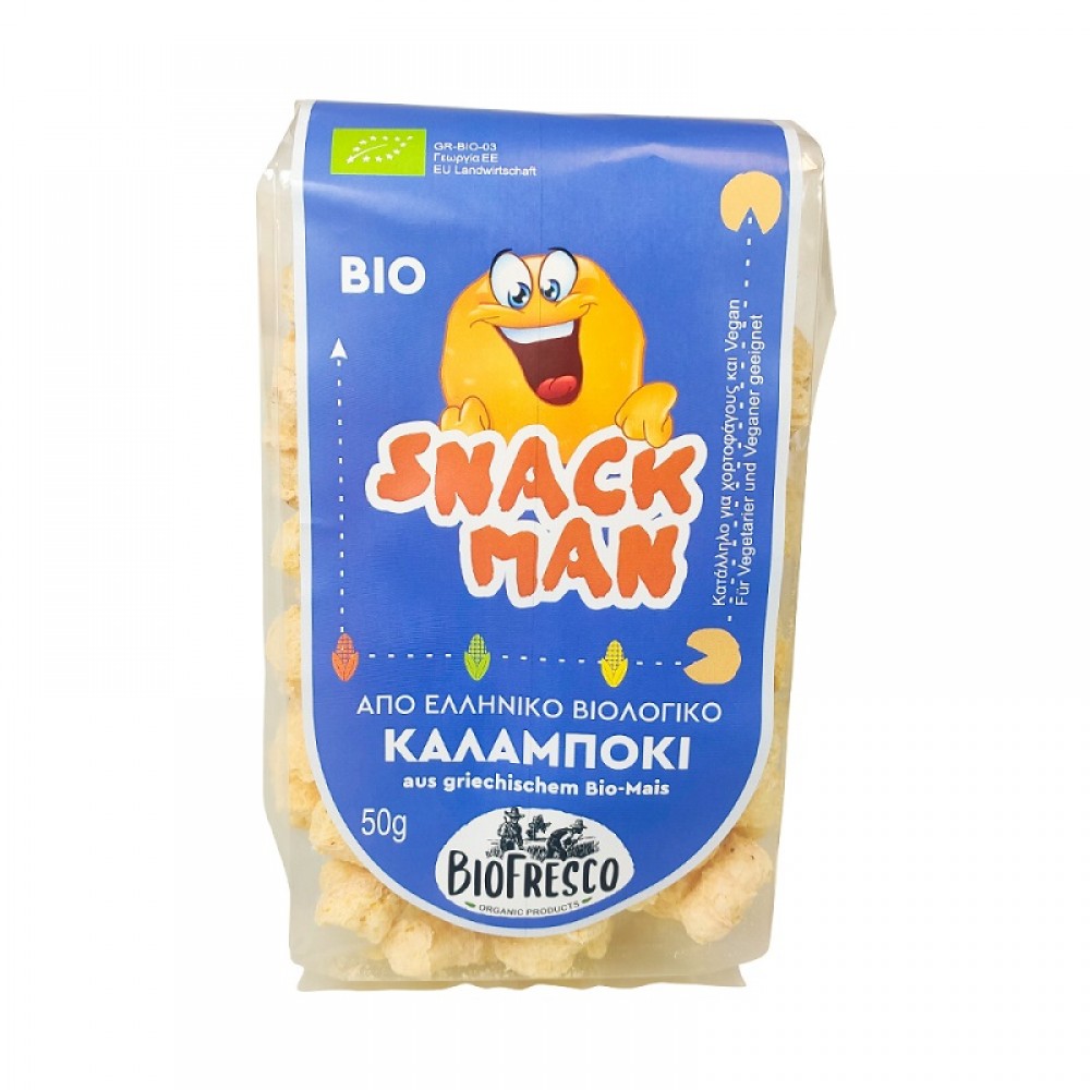 Σνακ Καλαμποκιού 50g - Βιολογικά